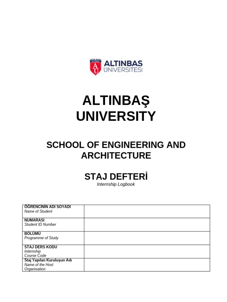 Internship Logbook | PDF