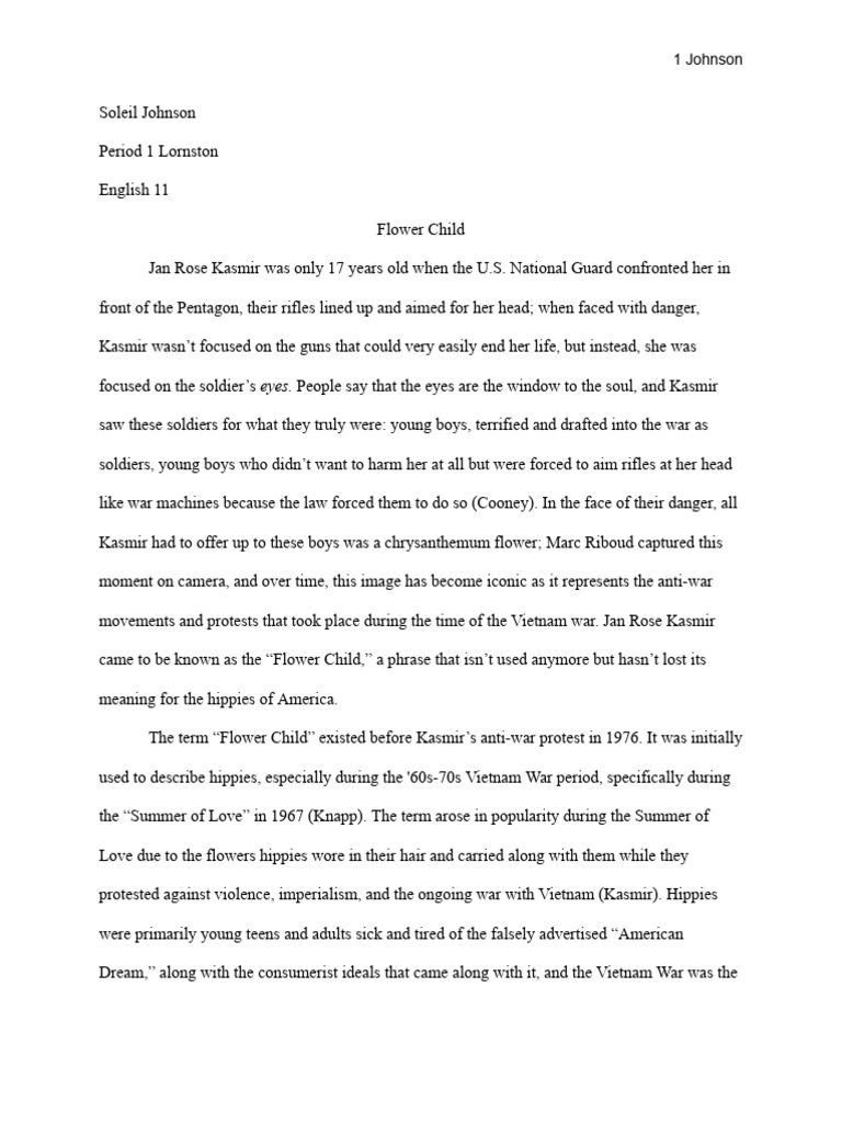 Research Paper Final Draft | PDF | Hippie