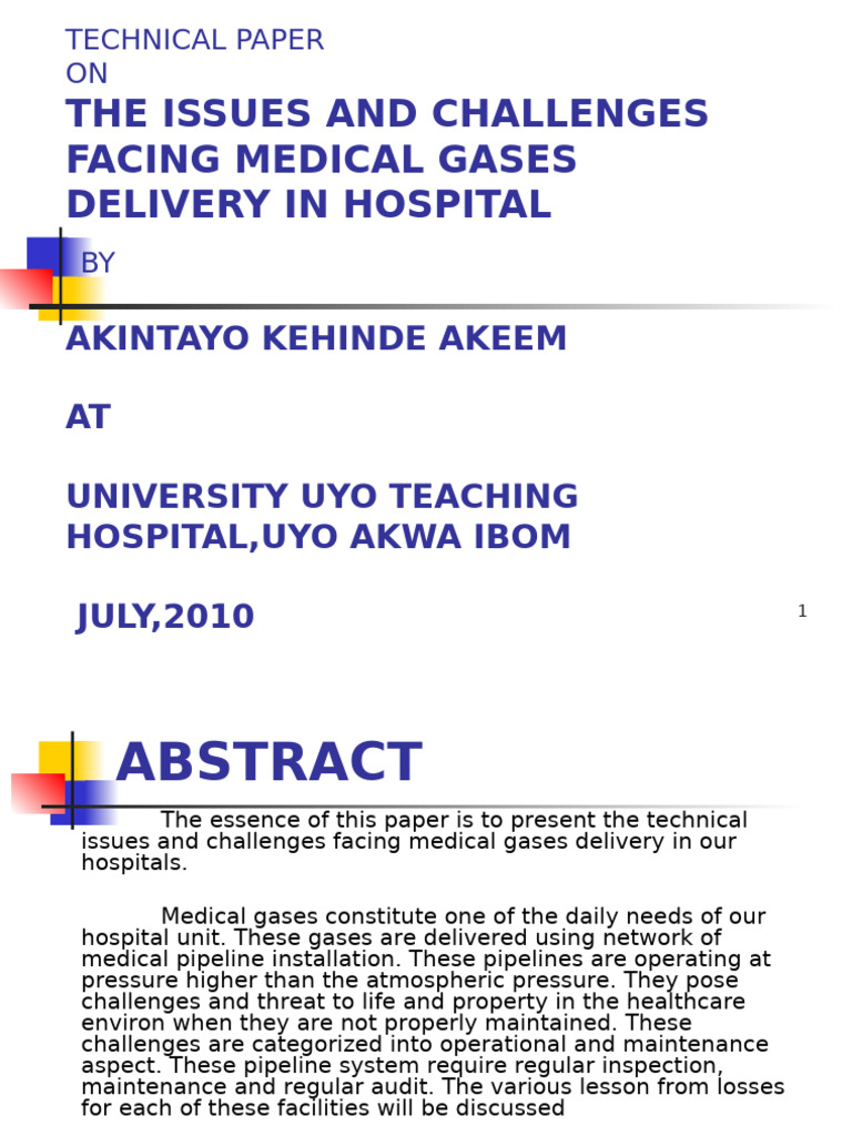 Uyo Technical Paper | PDF