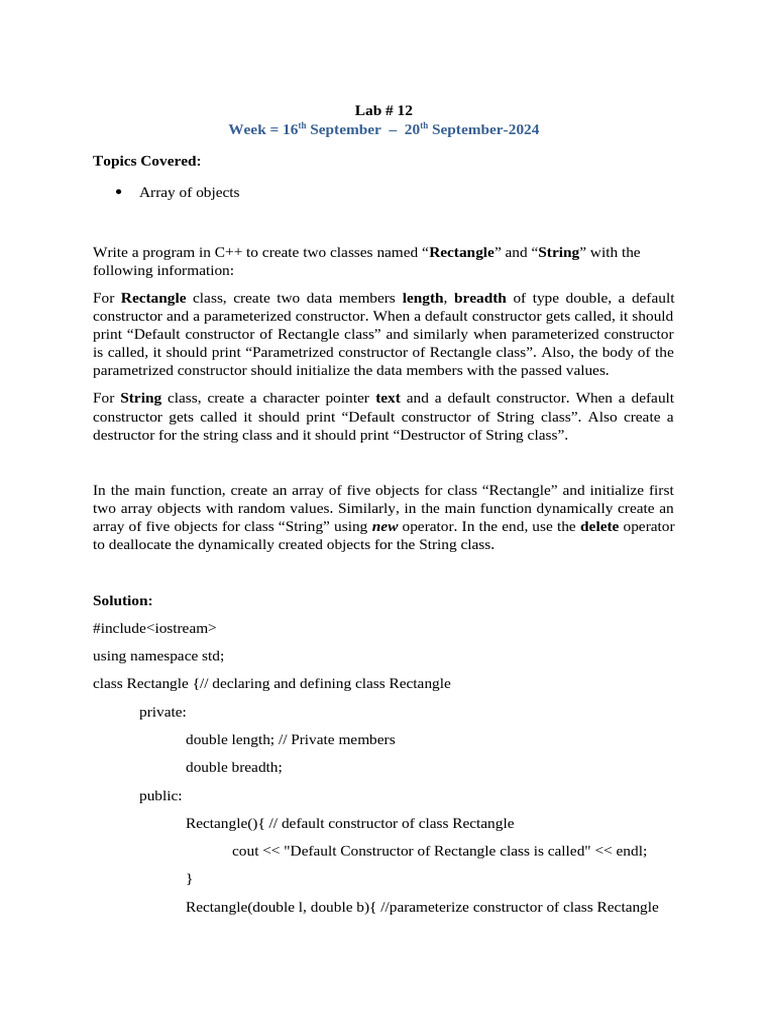 CS201 (P) ProblemStatement | PDF