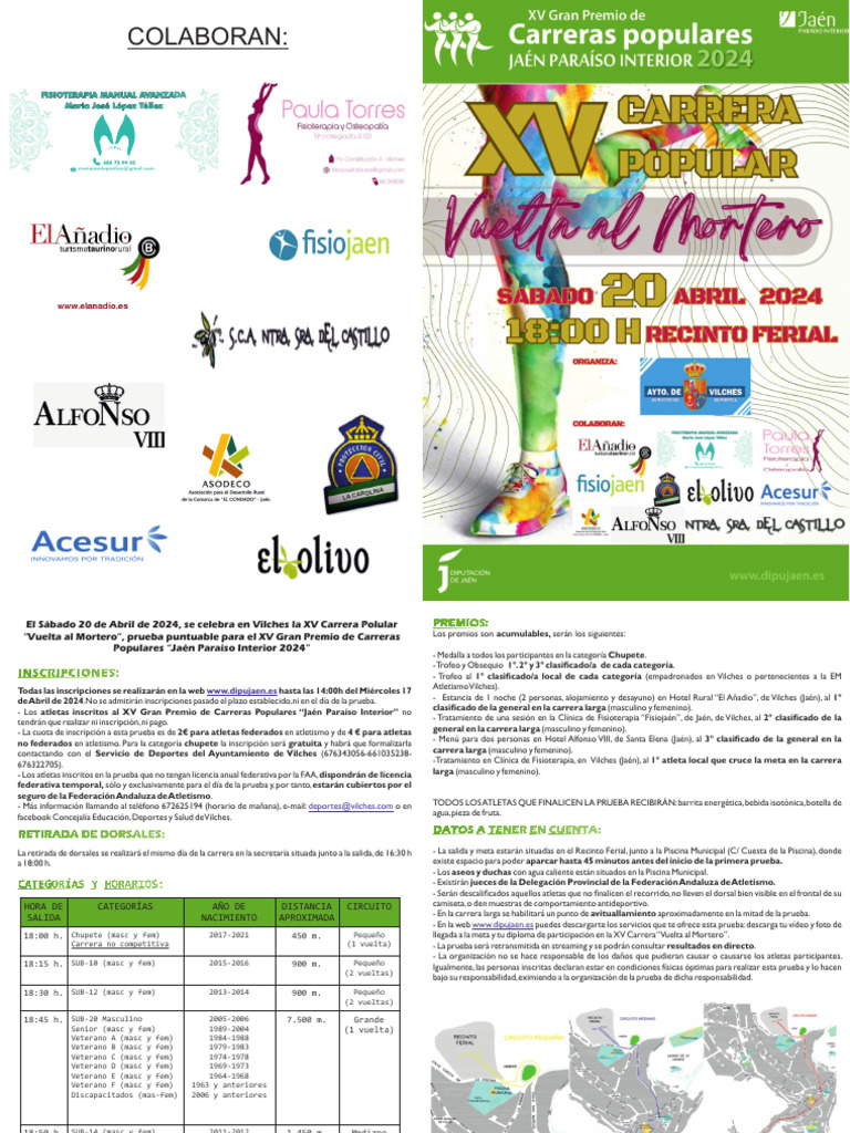 Diptico 2024 1 | PDF