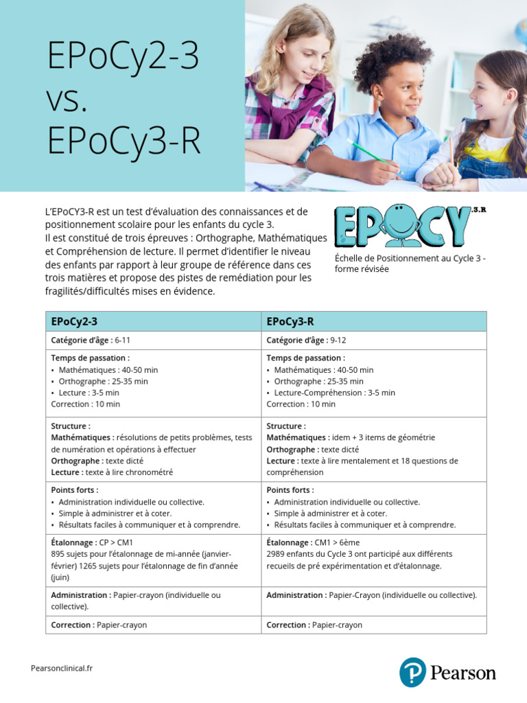 Epocy Comparaison | PDF