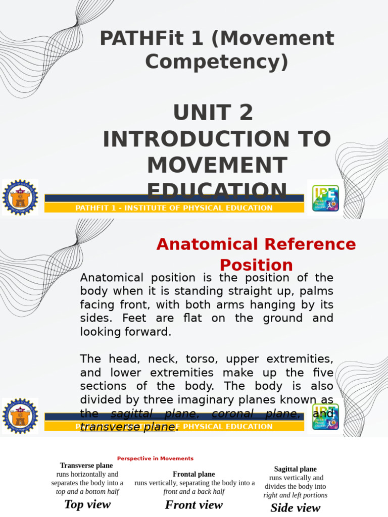 Unit 2 Introduction To Movement Education | PDF Unit 2 Introduction To Movement Education | PDF