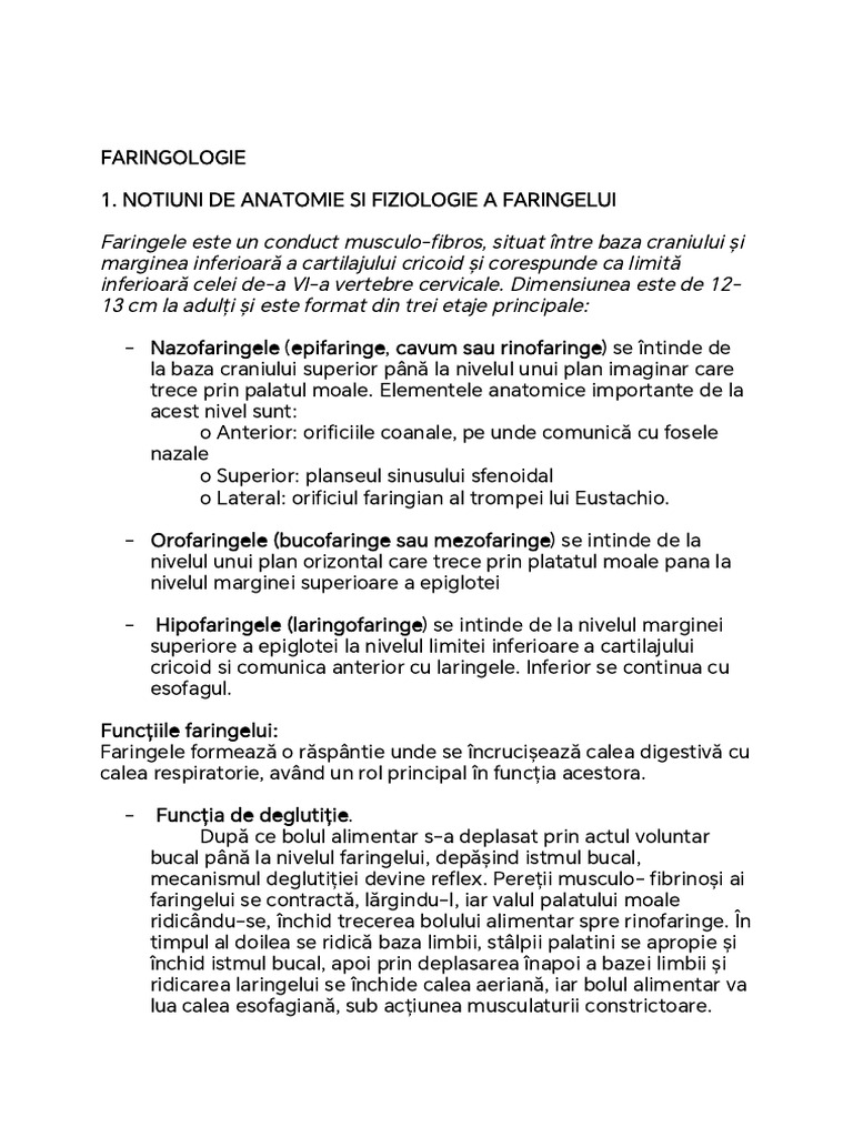 Faringologie 3. | PDF