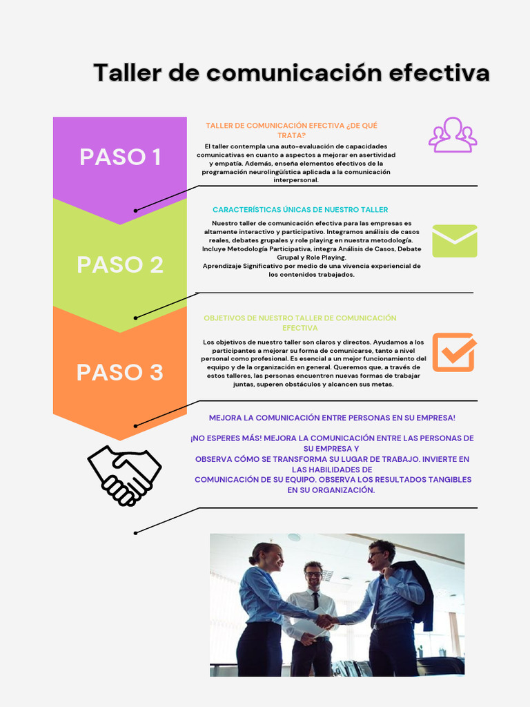 Taller de Comunicación Efectiva | PDF