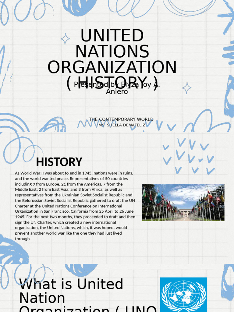 United Nations Organization 1 | PDF