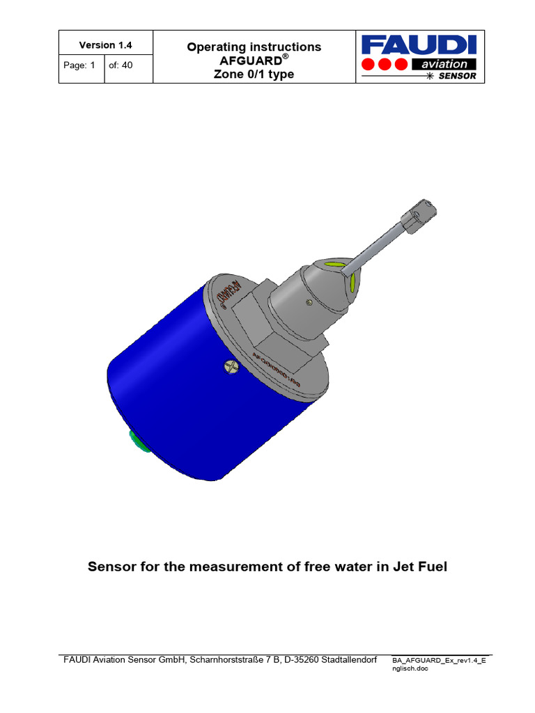 BA AFGUARD Ex Rev1.4 Englisch | PDF