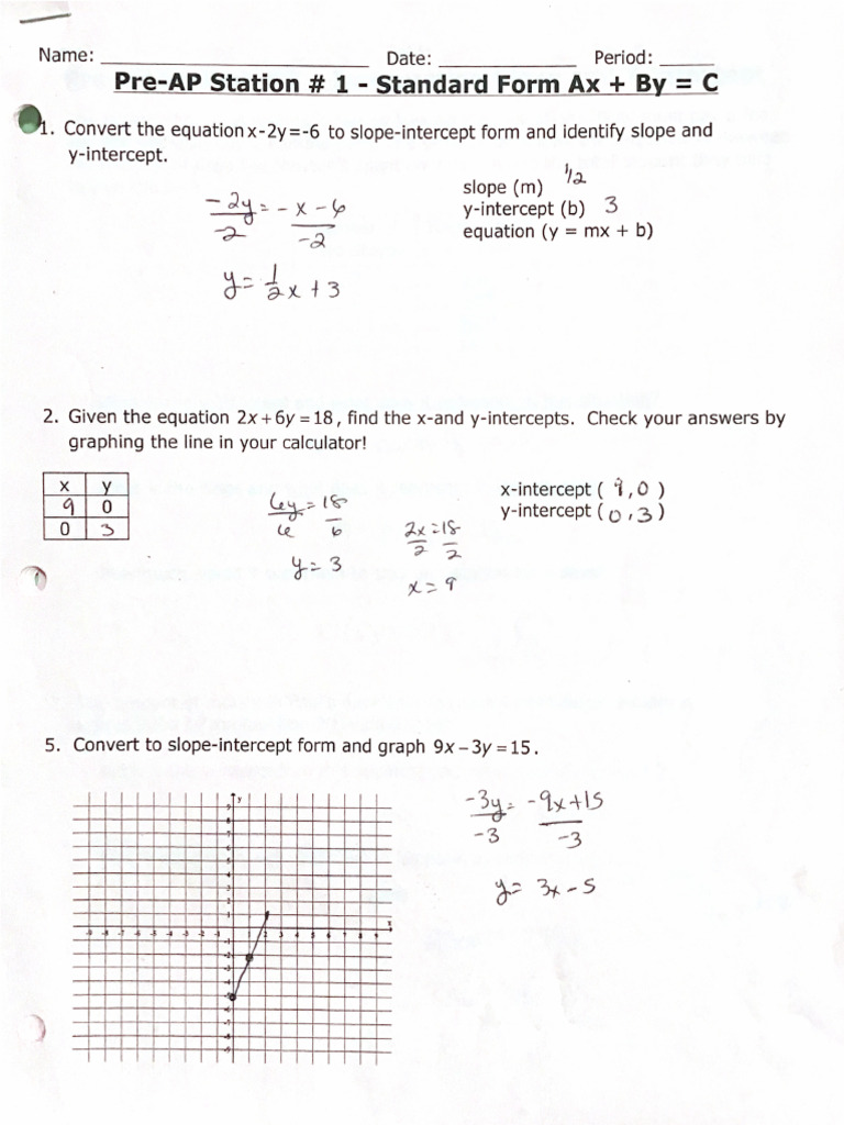 11-17 Review Key | PDF