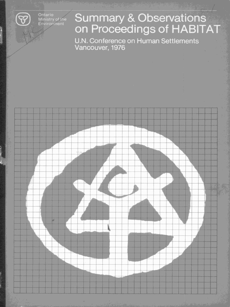 Habitat I - Summary | PDF