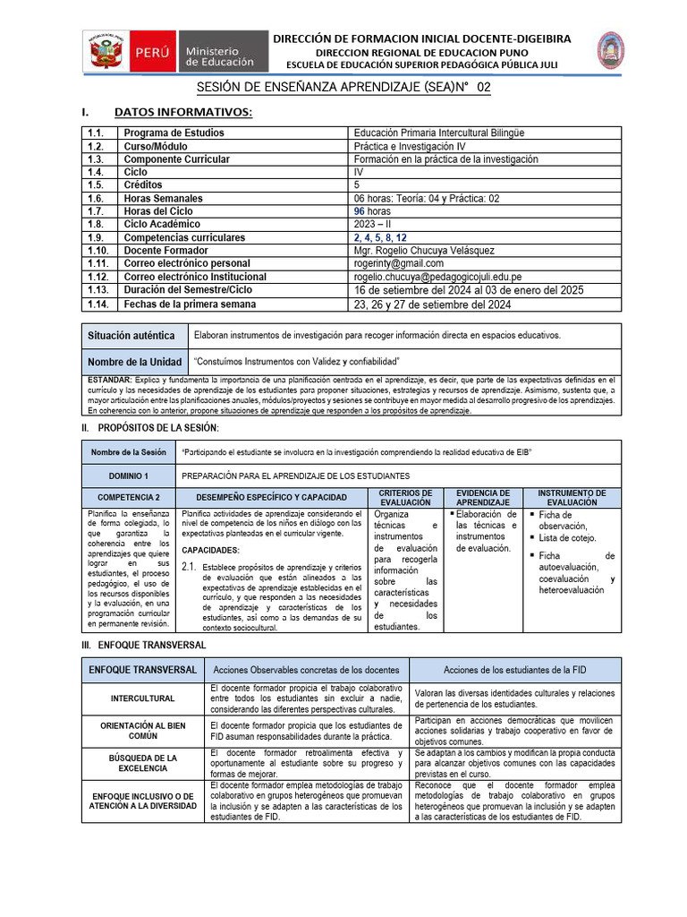 2da Semana Sesion 2024-II | PDF