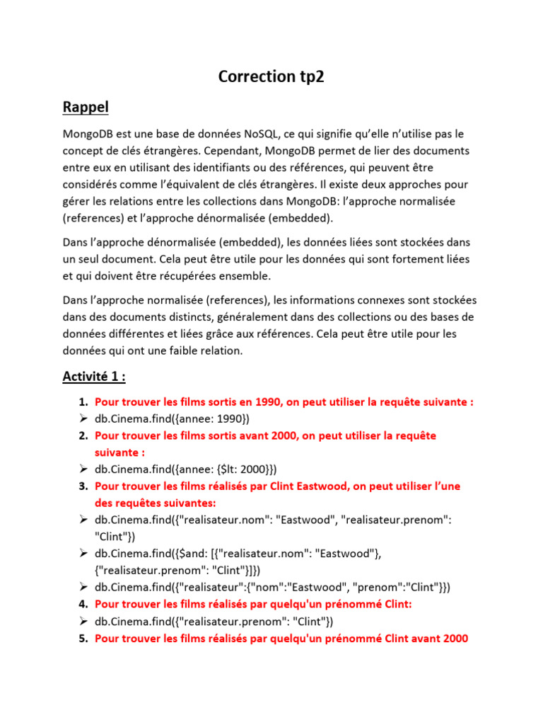 Correction Tp2 | PDF