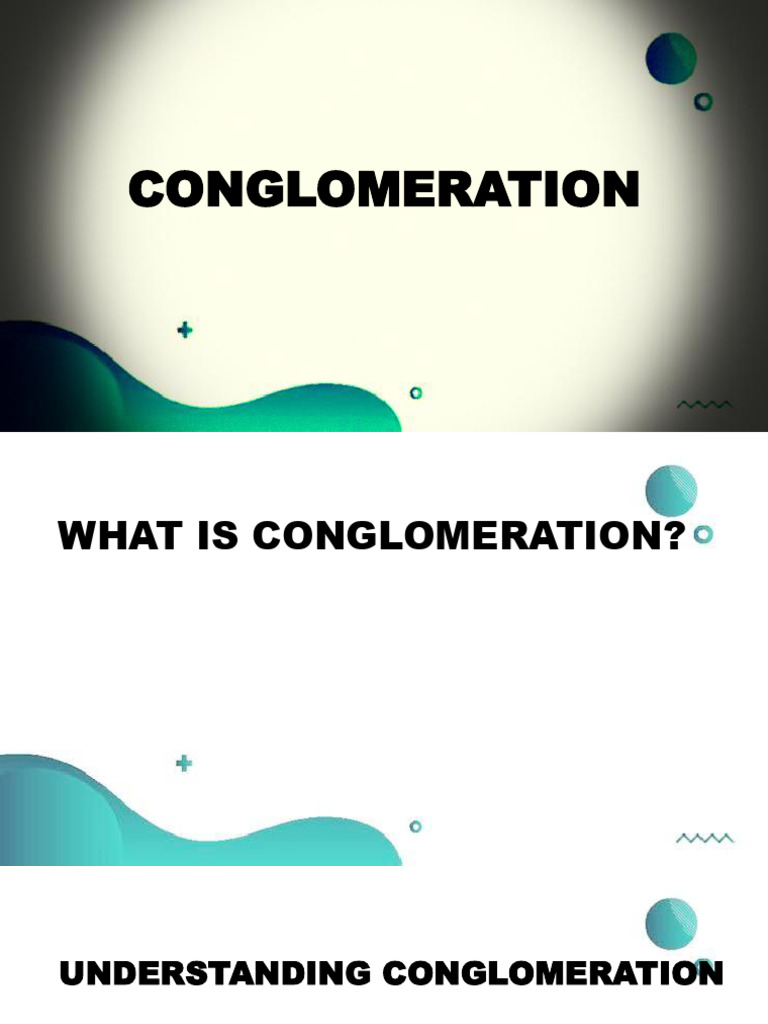Conglomeration | PDF