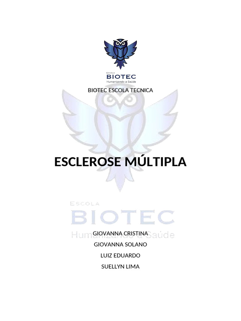 Biotec Escola Tecnica | PDF