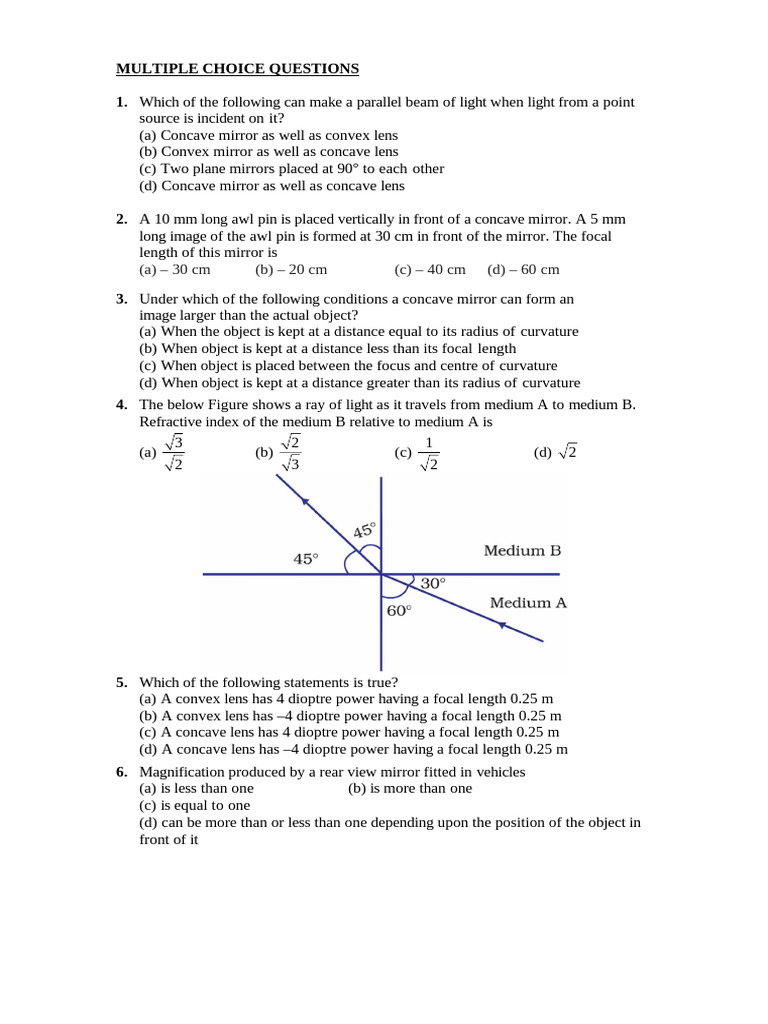 Revision - Module Exam | PDF