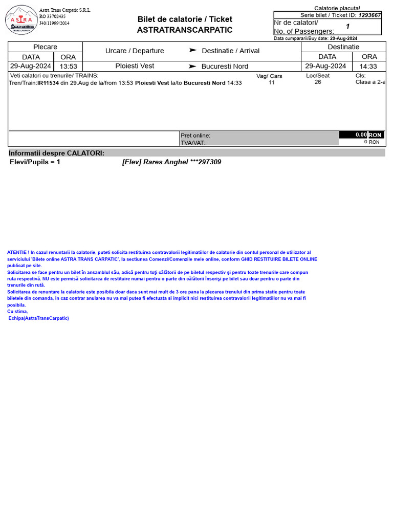 Astra Trans Carpatic 1293667 | PDF