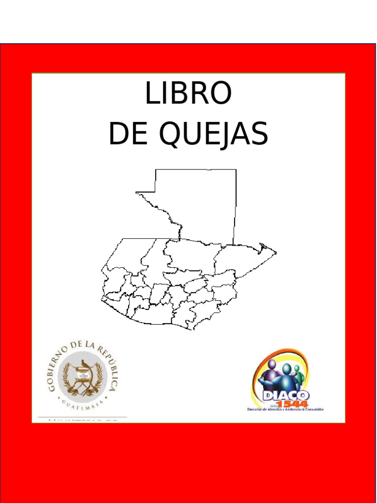 Libro de Queja | PDF