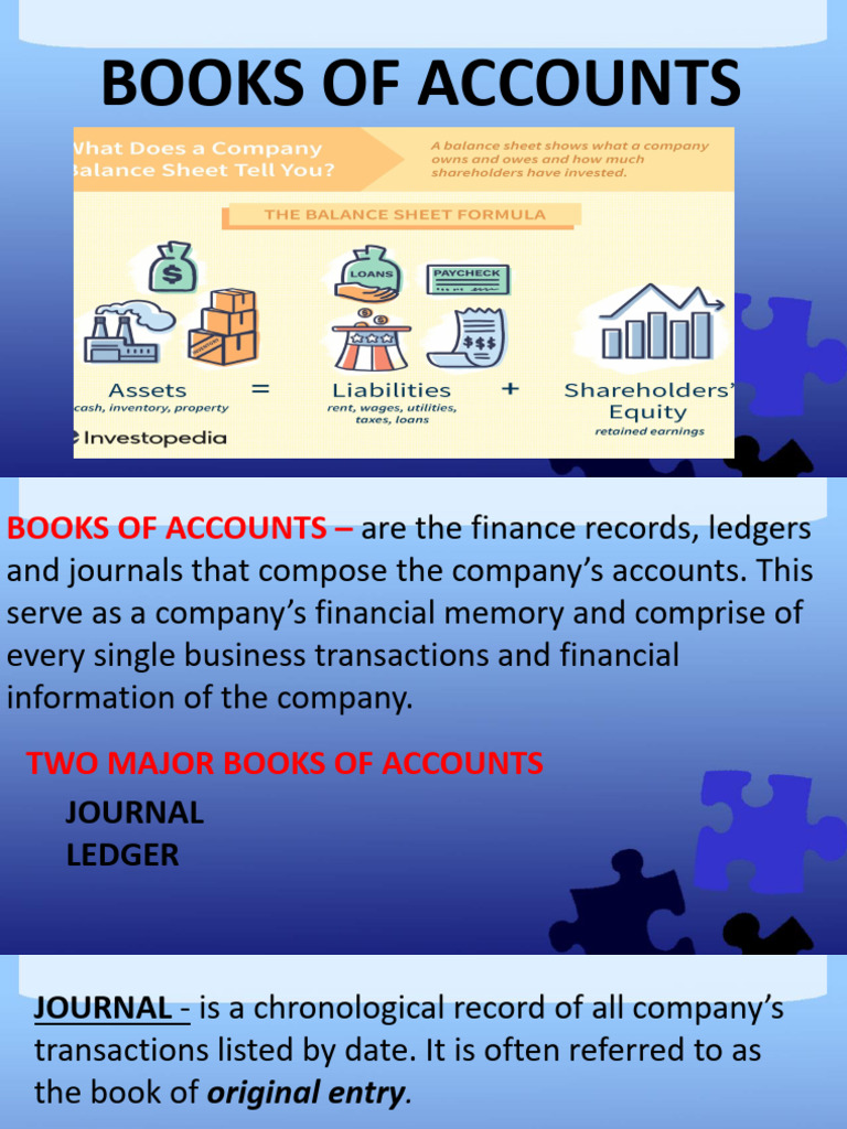Books of Accounts | PDF