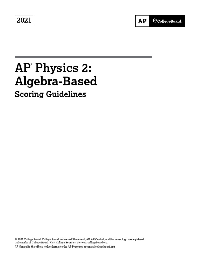 Ap21 SG Physics 2 | PDF