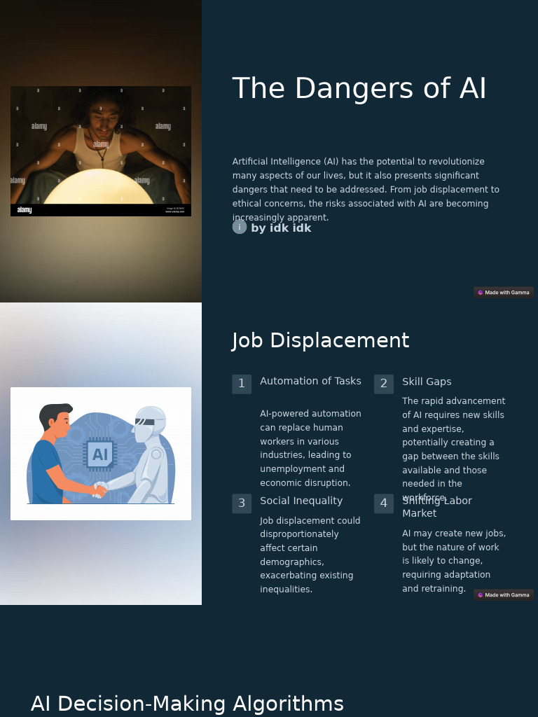 The Dangers of AI | PDF