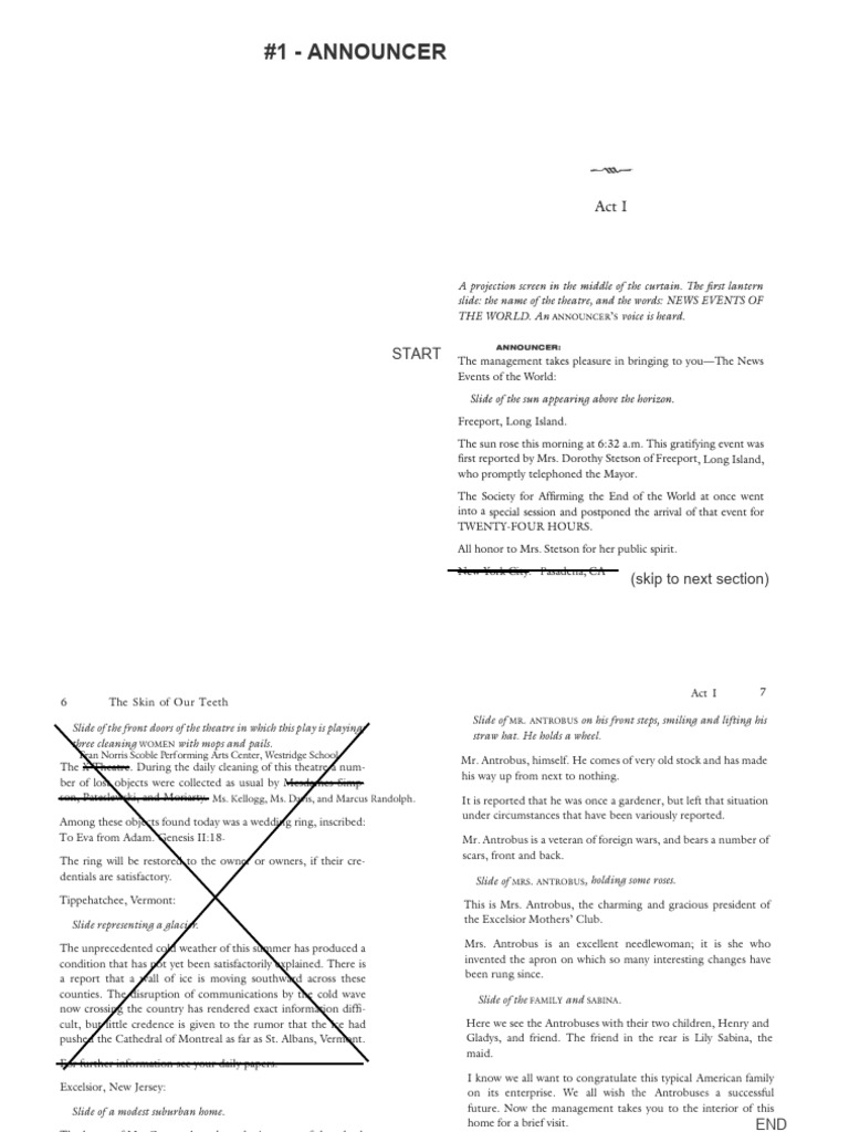 01 - Announcer | PDF