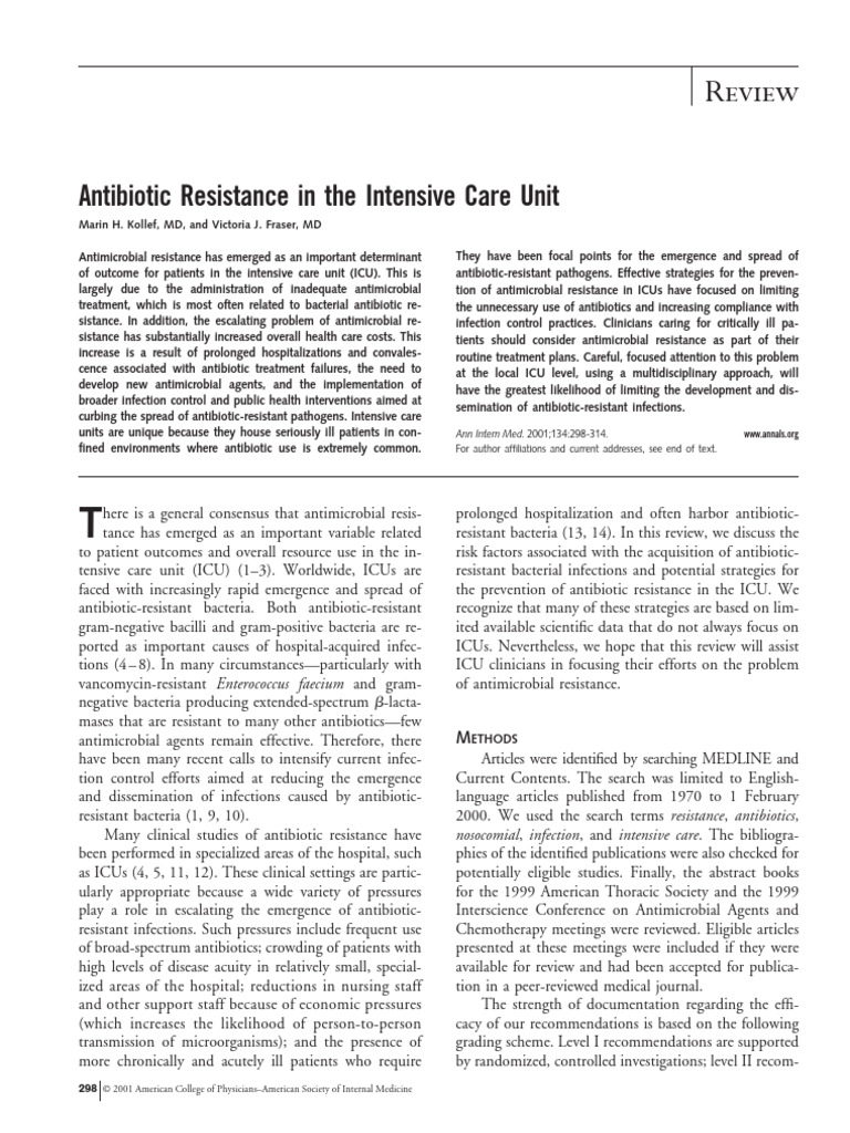 Antibiotic Resistance | PDF