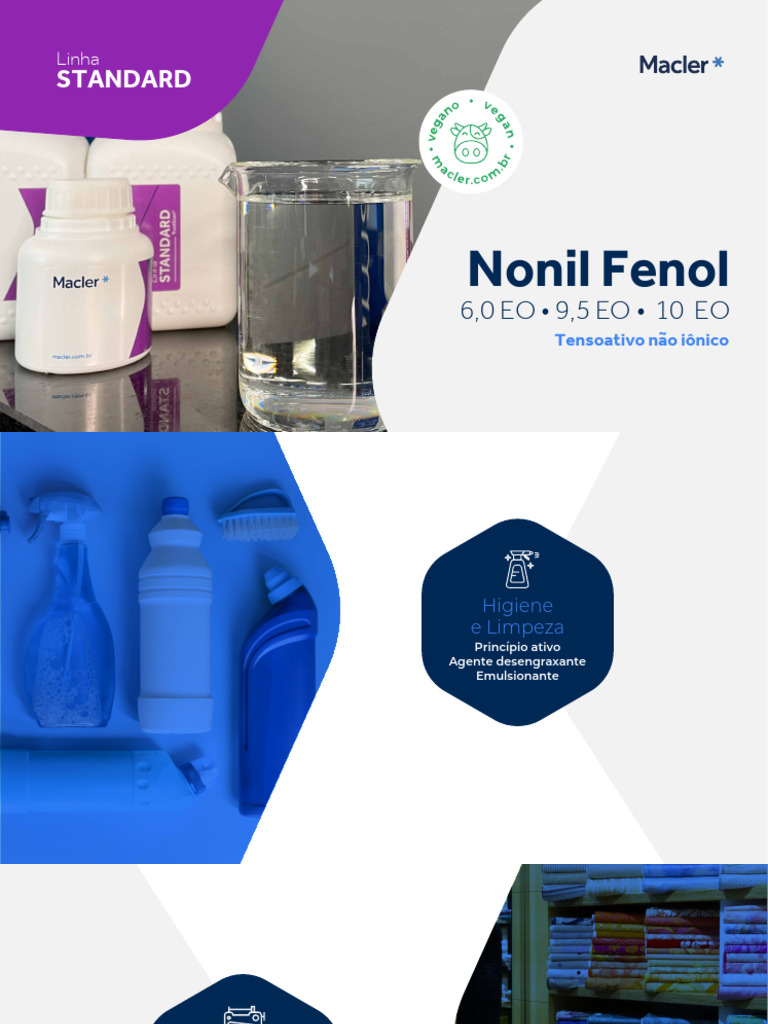 81 Standard Nonil Fenol 60-95-10 - Ficha Comercial | PDF