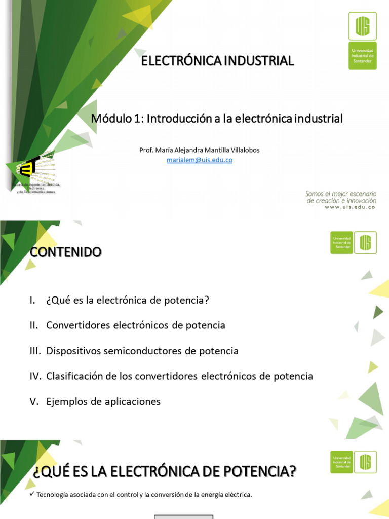 Que es la electrónica de potencia | PDF