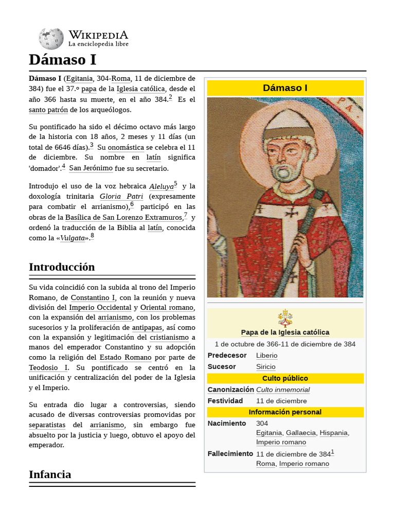Dámaso | PDF