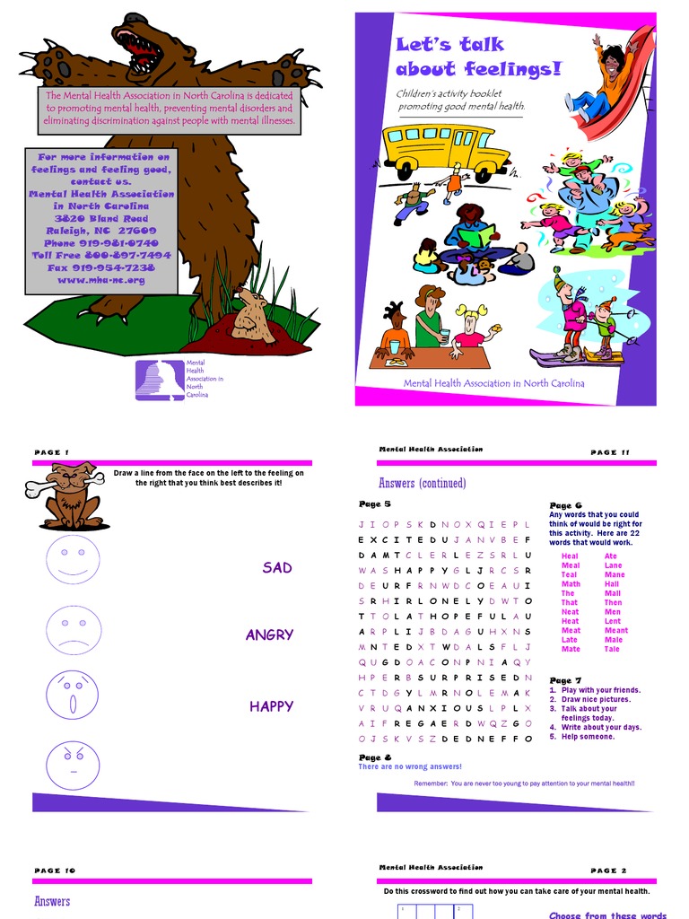 Kids Activity Book | PDF | Word Search