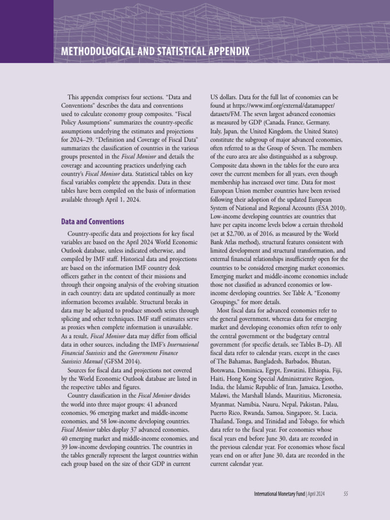 Methodological and Statistical Appendix | PDF