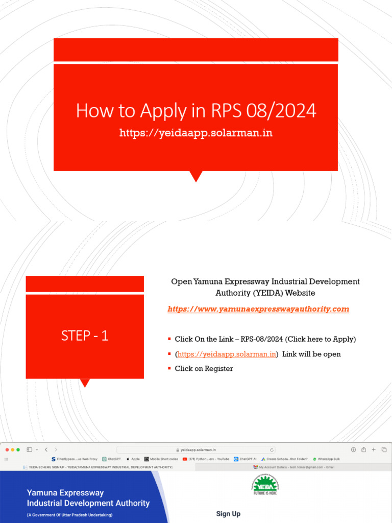 How To Apply in Rps 08 2024 | PDF