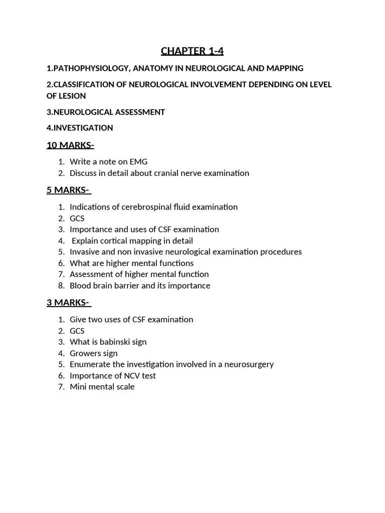 Comprehensive Neurology Study Guide | PDF | Stroke | Self-Improvement