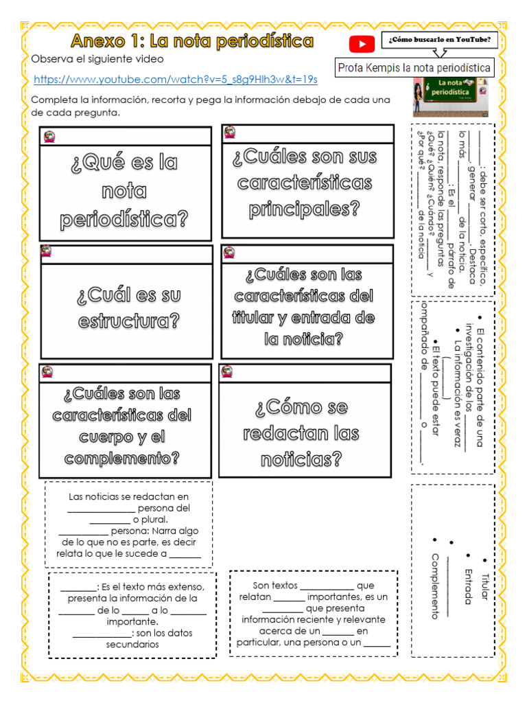 3° S4 y 5 Cuadernillo de Actividades (Anexos) Profa Kempis (3) - 2-24 | PDF | Estereotipos ...