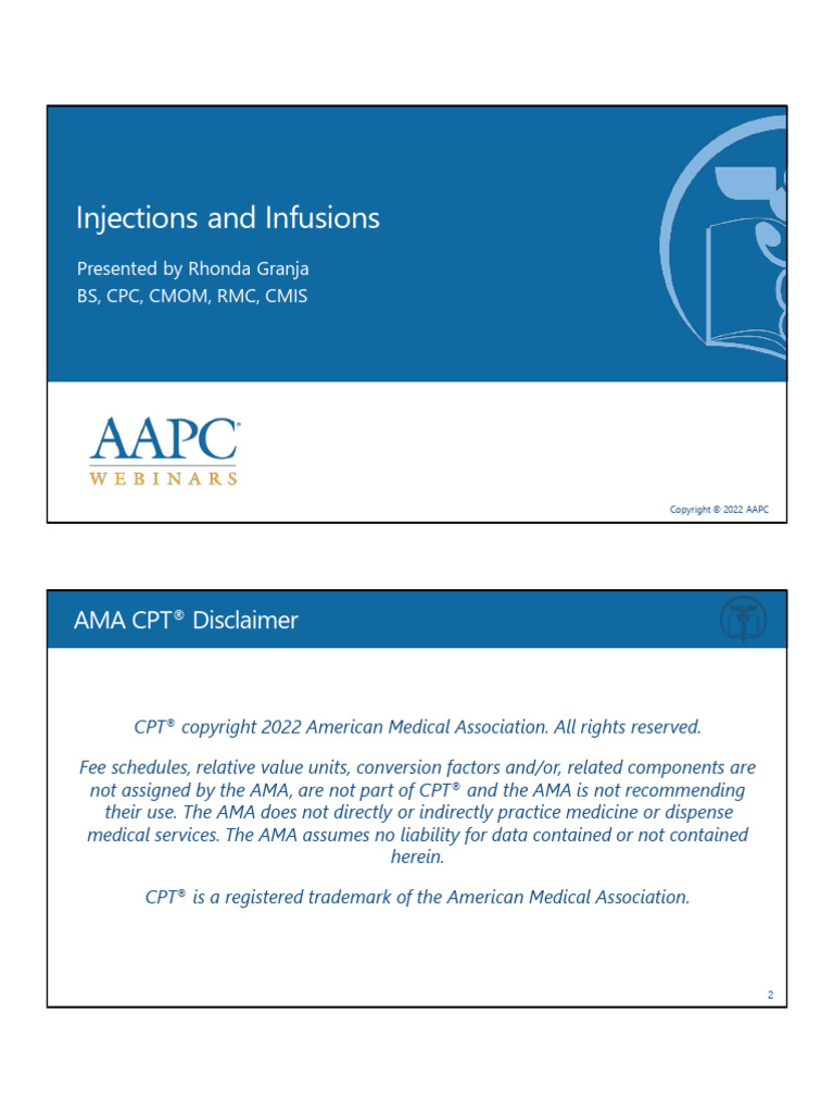 Inj and Infusions | PDF