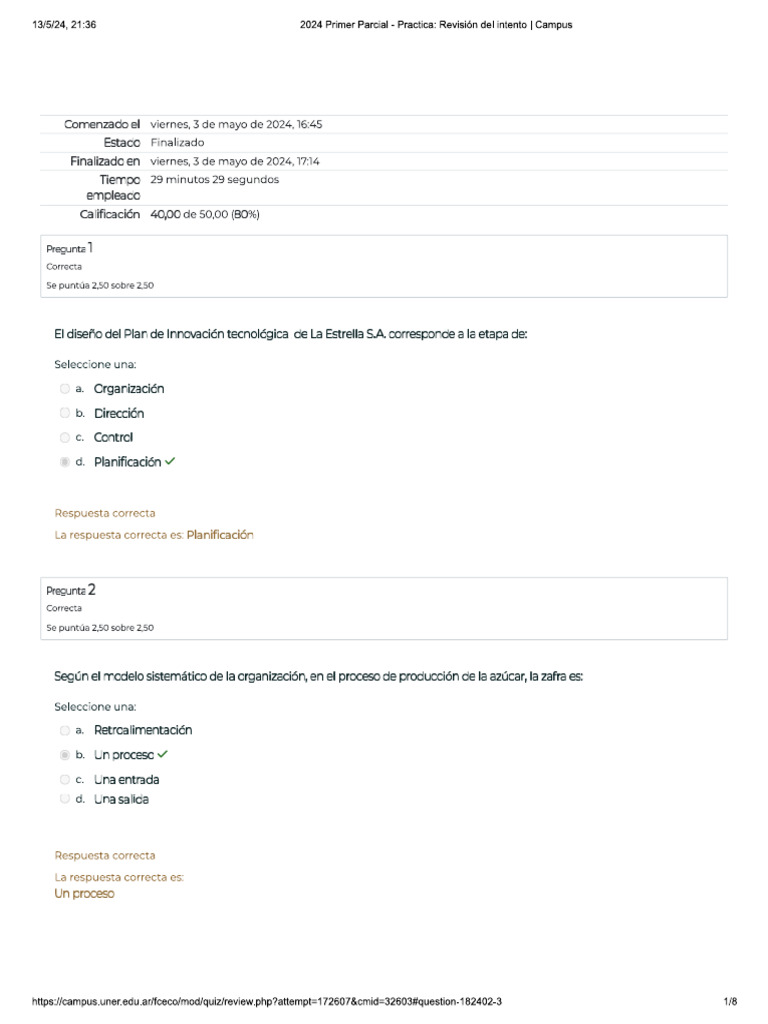 Parcial Practica Admin | PDF