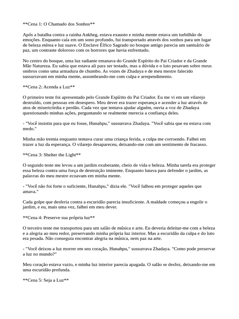 O Chamado dos Sonhos | PDF