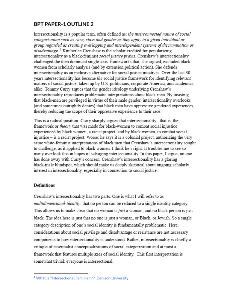 5 - 29-30 BPT Paper-1 Outline 2 | PDF