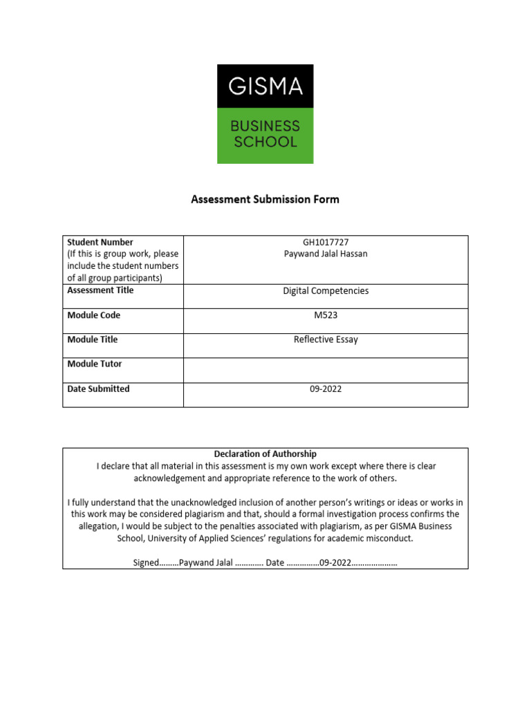 Digital Competencies 2 | PDF