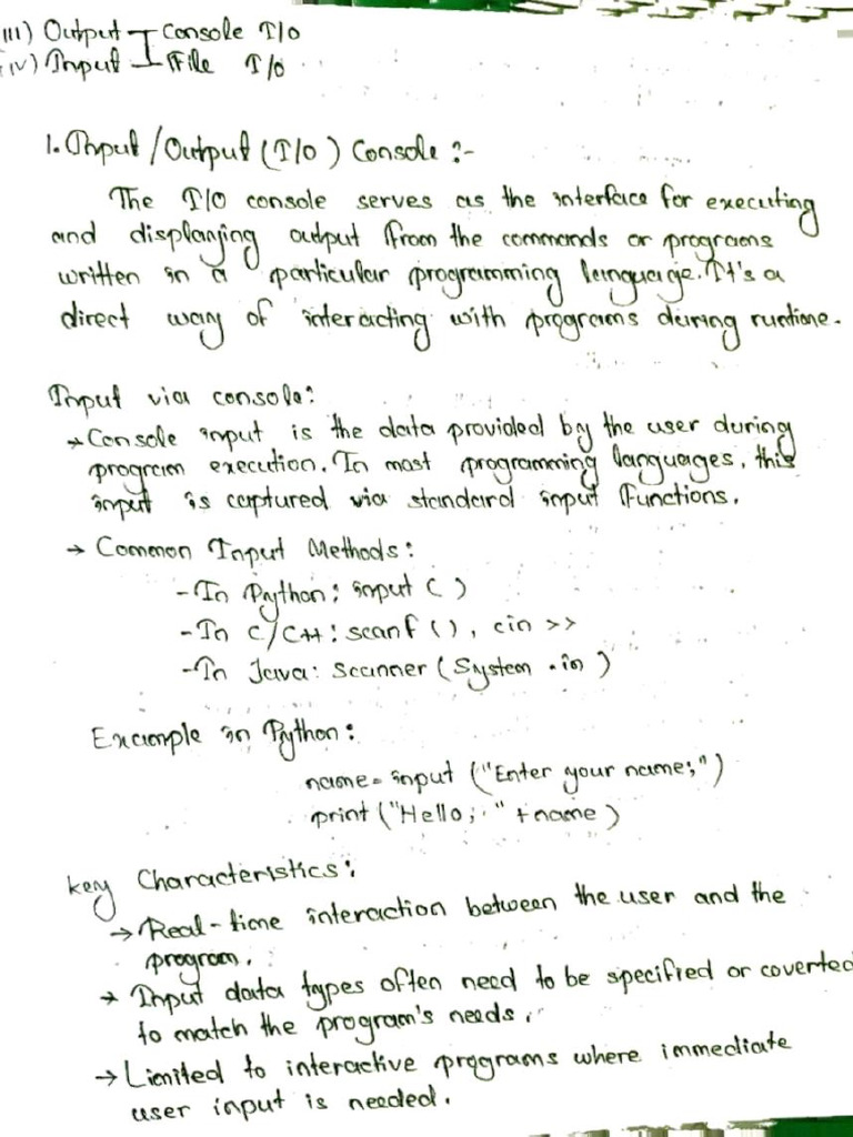 Programing Notes | PDF