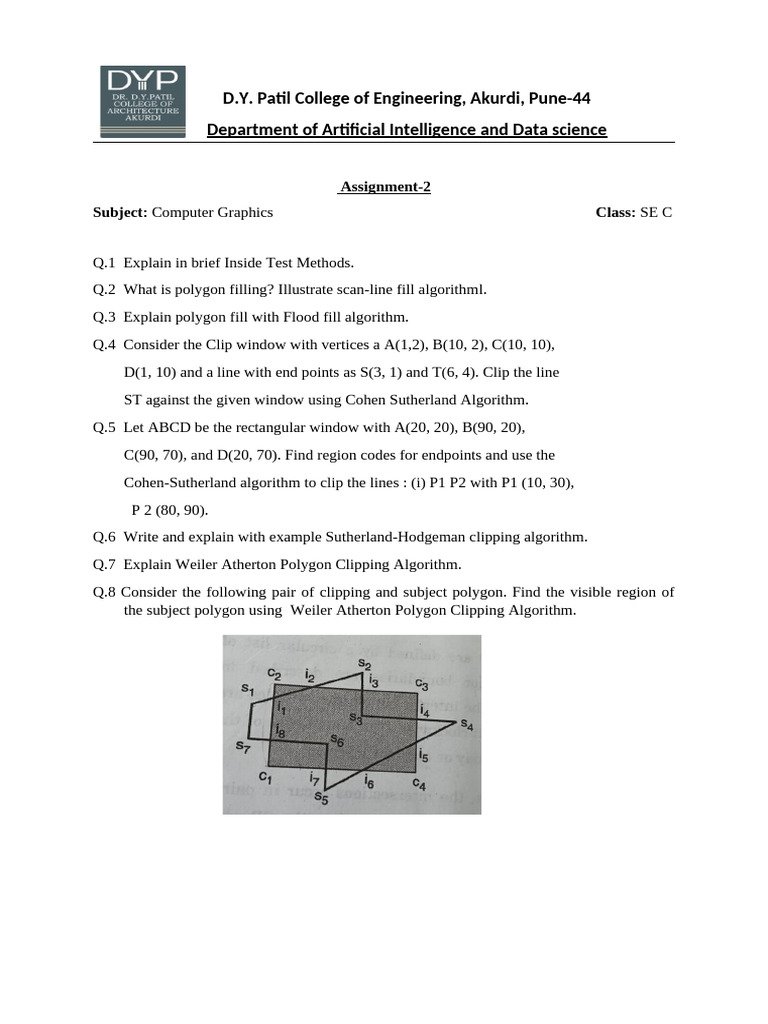 CG Assignment 2 | PDF