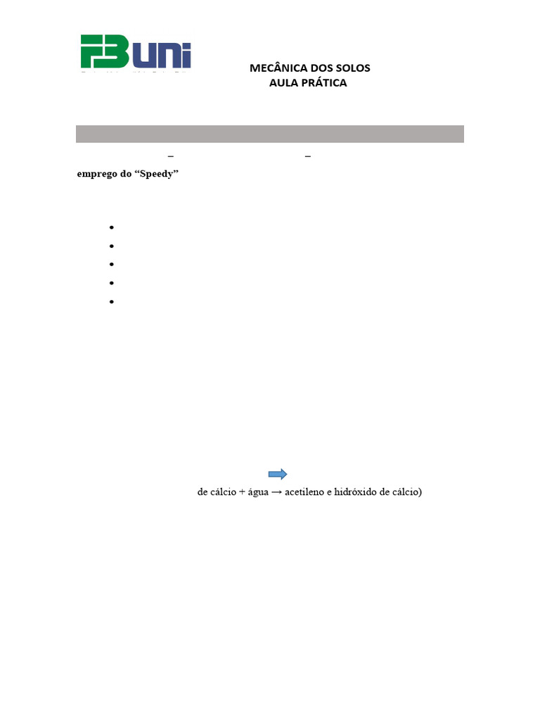 PRÁTICA 2 Teor de Umidade | PDF