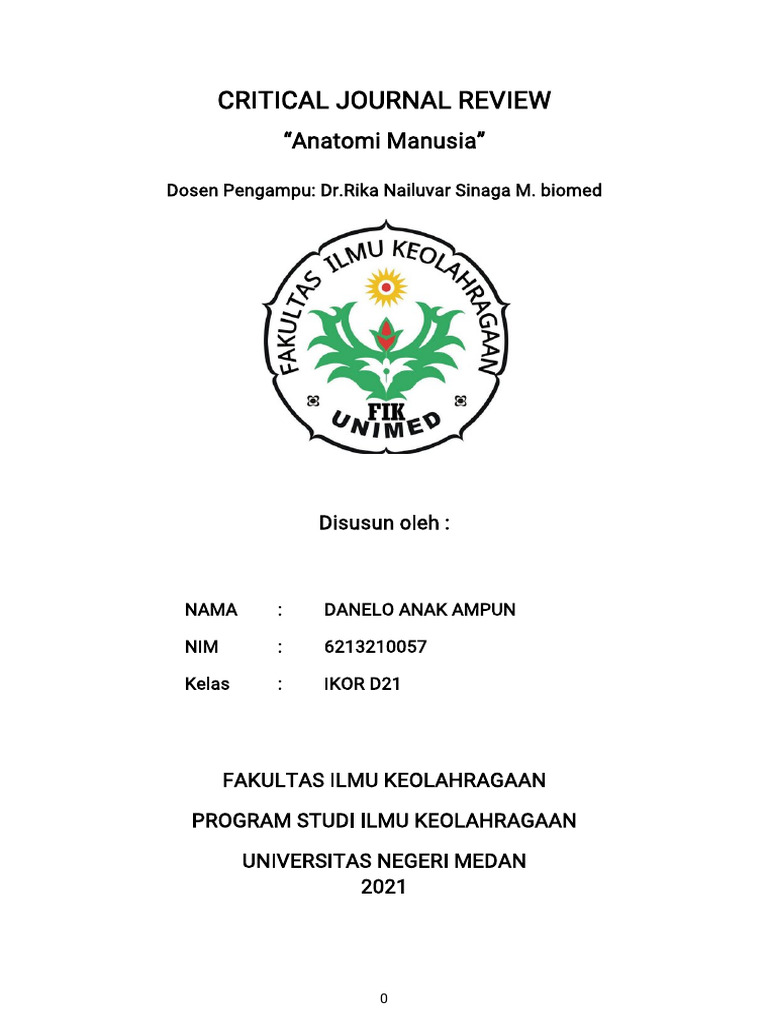 (Gabungkan) Danelo CJR ANATOMI MANUSIA - 20240926 - 184712 | PDF