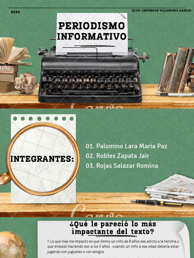 Debate El Mundo de Jimmy | PDF