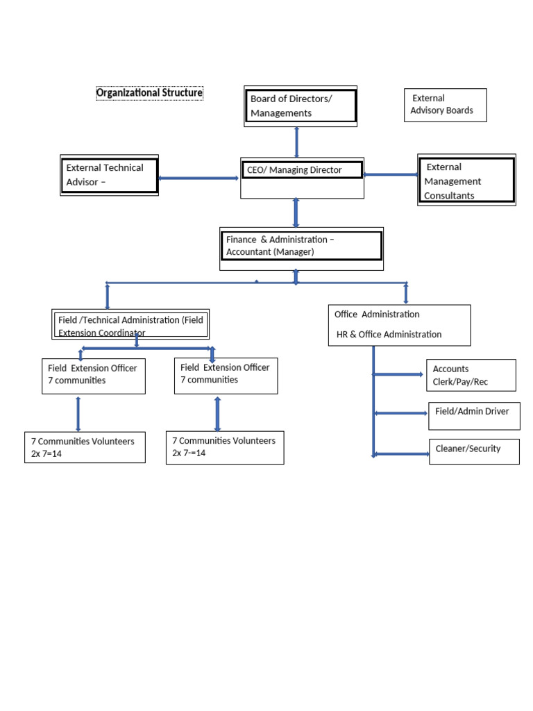 Organizational Structure | PDF