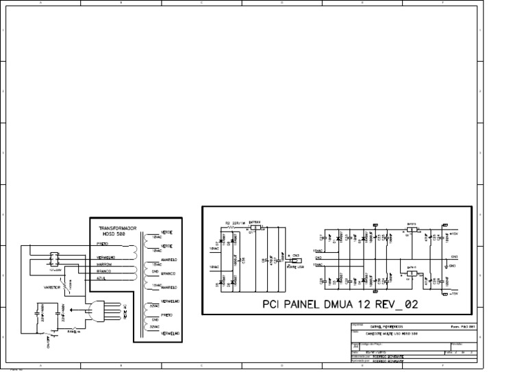 Cabecote Multe Uso HDSD 500 Folha 2 Rev - 02 | PDF