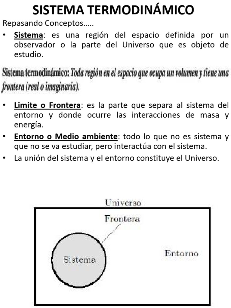Sistema Termodinámico | PDF