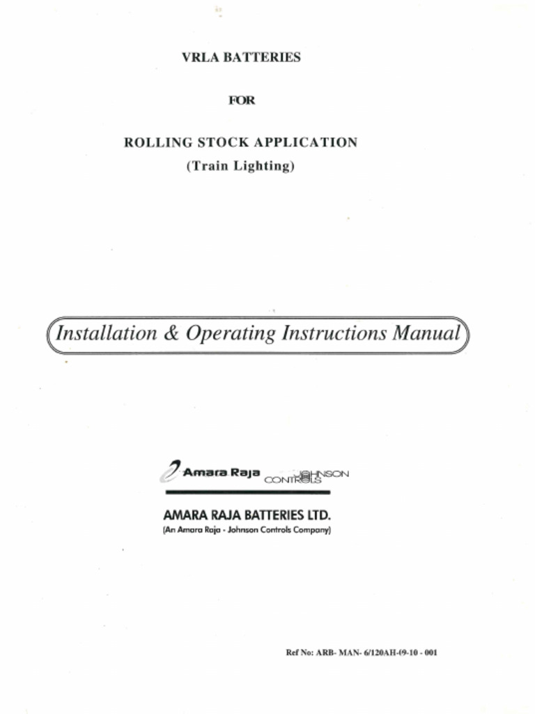 Battary Manual Pdf