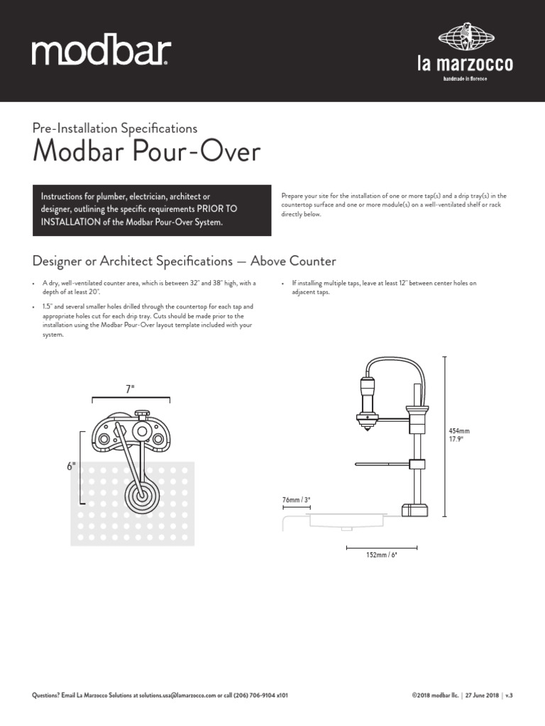 Modbar - Pour-Over | PDF