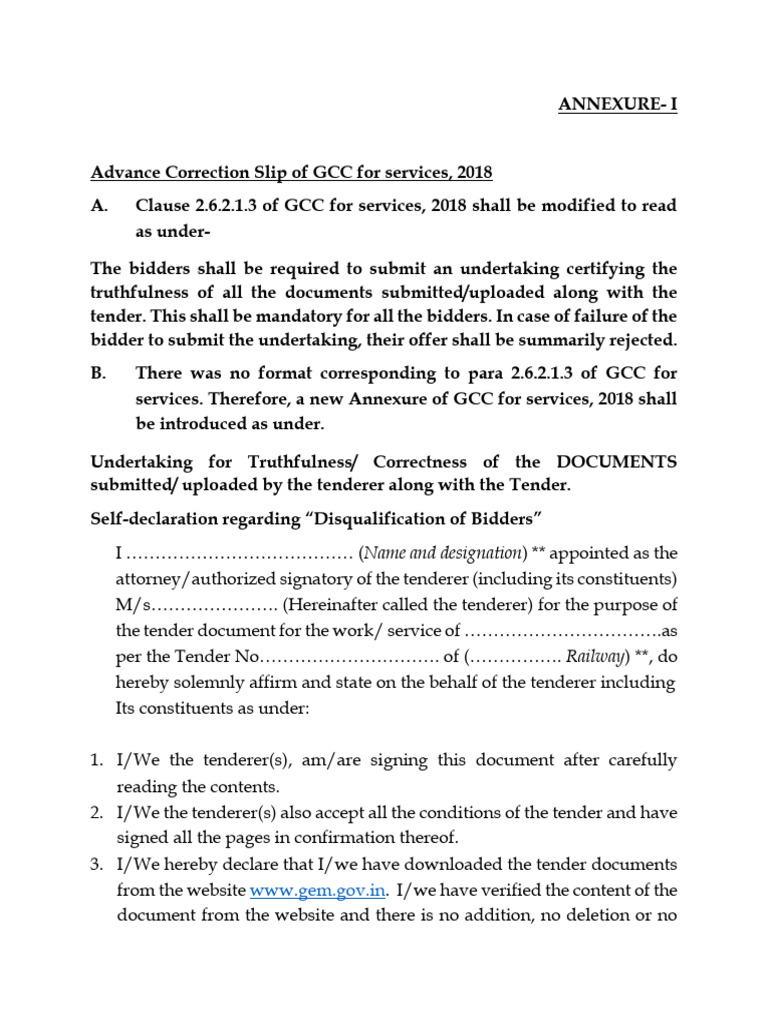 Additional DOcument Required | PDF