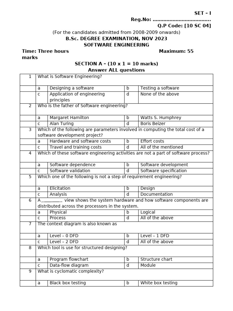 Software Engineering | PDF
